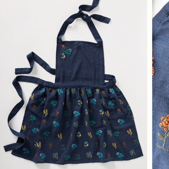 Anthropologie | Accessories | Anthropologie Apron Stacia Embroidered ...